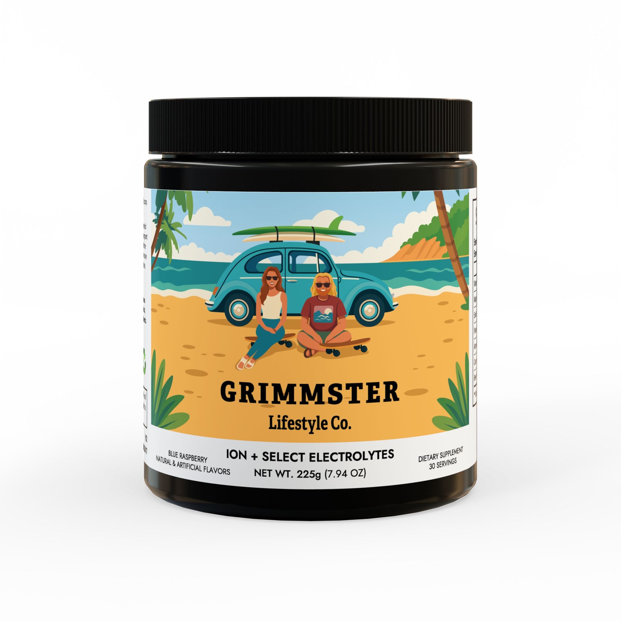 ION + Select Electrolyte Supplement (225g, 7.9oz) – GRIMMSTER